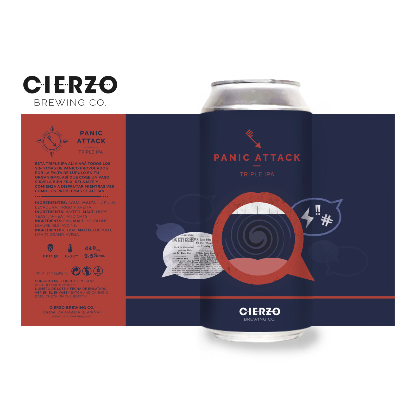 Panic Attack | Cierzo Brewing Co.